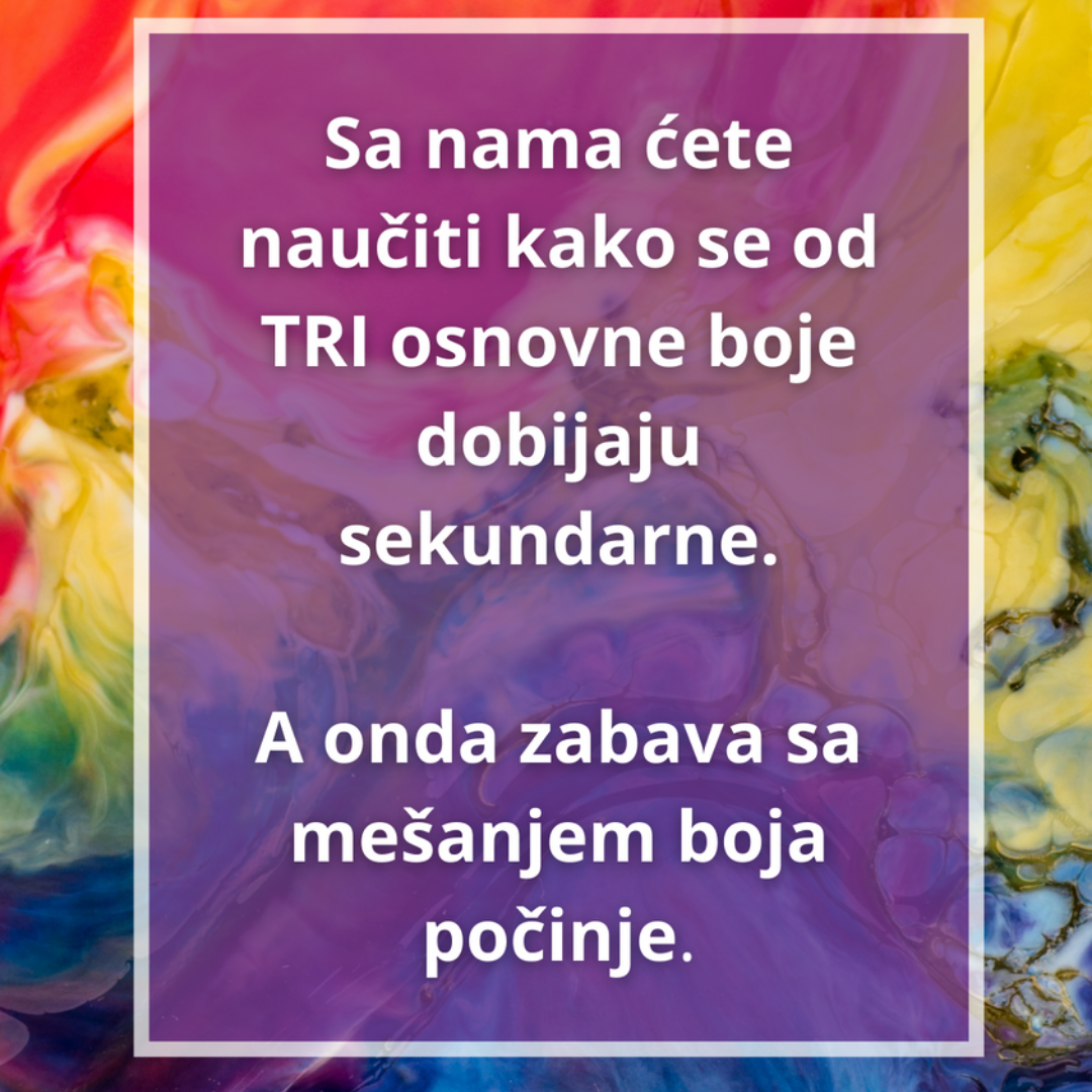 Mešanje boja u slikarstvu - Art & Fun club